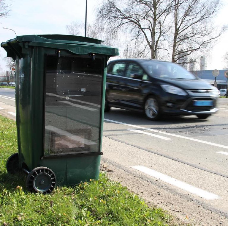 Redflex NK 7: se il radar si nasconde dentro il bidone dell’immondizia ...