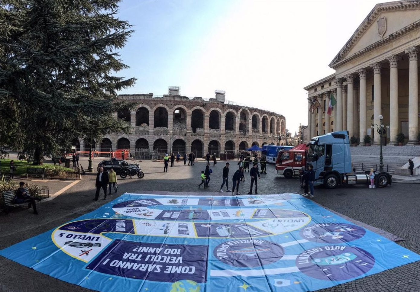 Da Verona il tour Stop, Look, Wave di Volvo Trucks | Vado e Torno Web