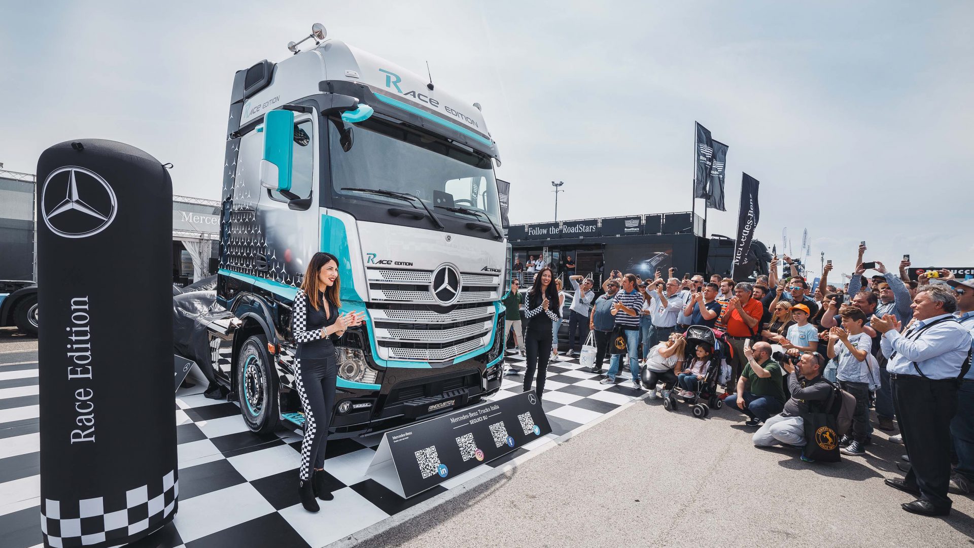 Mercedes-Benz Trucks presenta Actros Race Edition | Vado e Torno Web