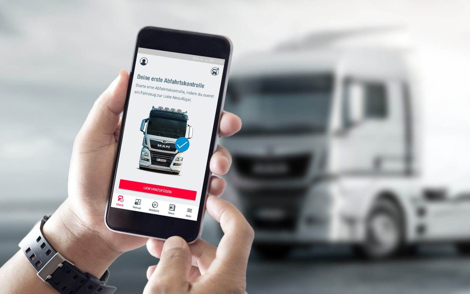 MAN Driver App: sempre connessi ai propri veicoli | Vado e Torno Web