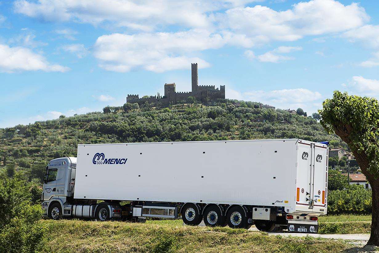Menci, bandiera italiana nel mondo dei trasporti specializzati