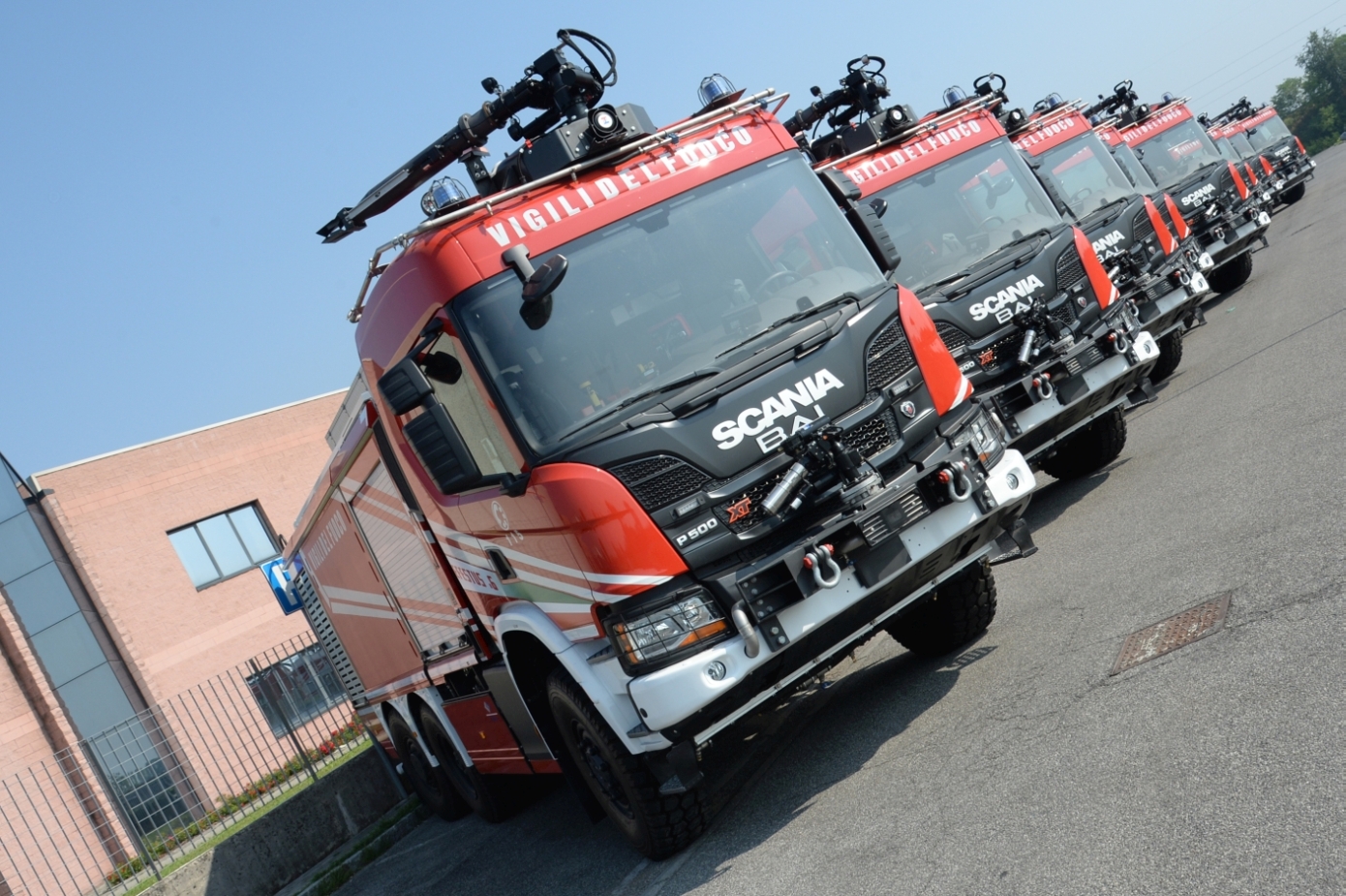 Scania P, in arrivo 40 nuovi veicoli per i Vigili del Fuoco