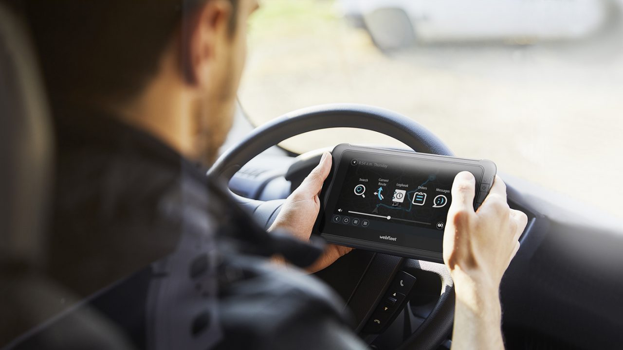 Webfleet Solutions aggiorna il suo tablet per la gestione delle flotte