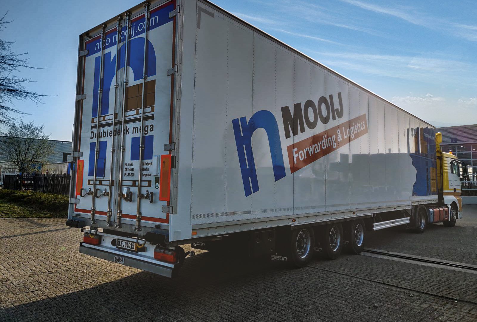 Talson Trailer, cinque nuovi TGG Mega a Mooij Forwarding & Logistics | Vado e Torno Web