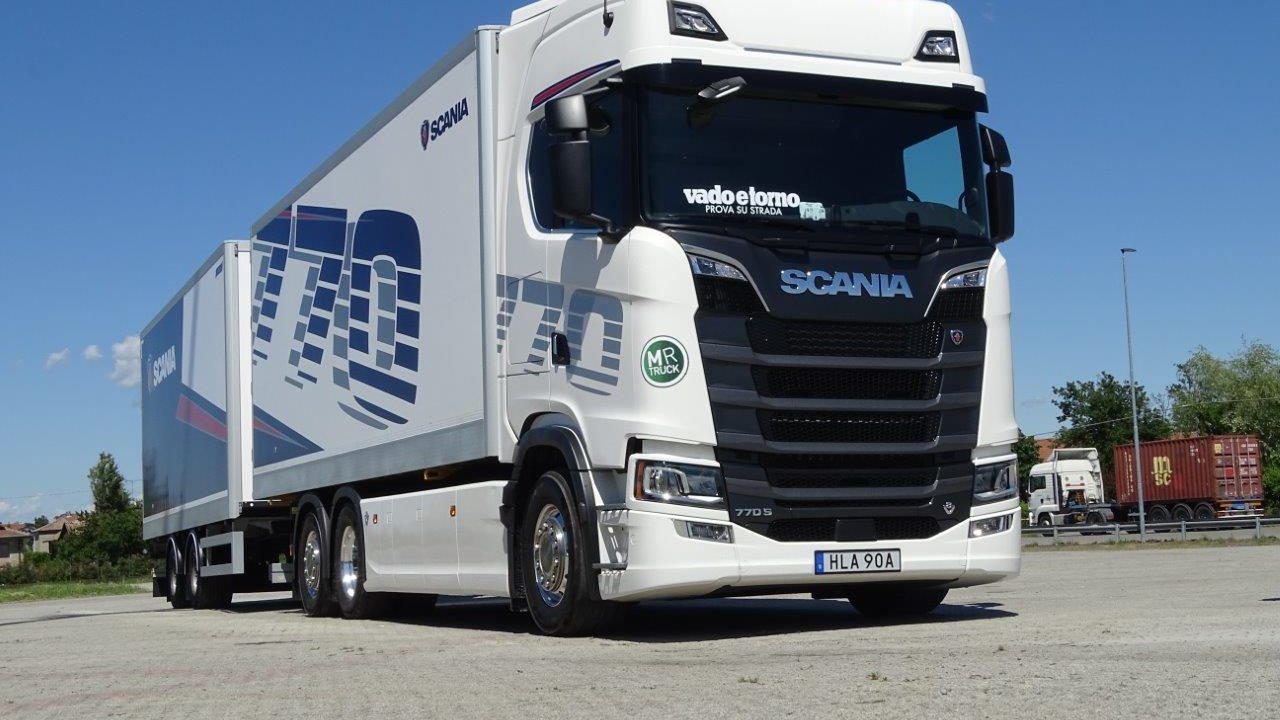 Scania S 770, nell'arena della potenza. Il supertest da 500 km