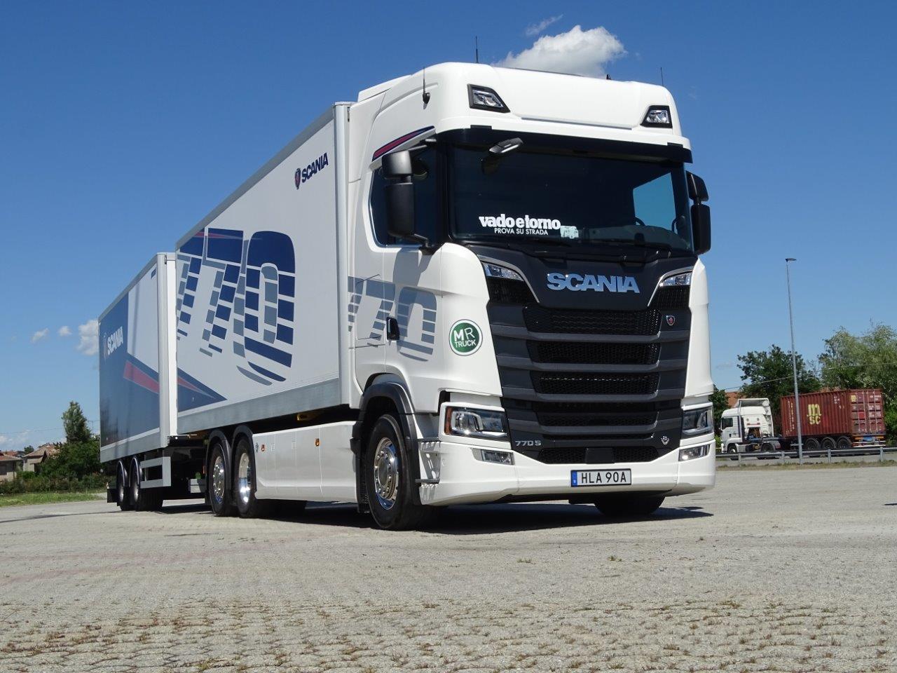 Scania S 770, nell'arena della potenza. Il supertest da 500 km