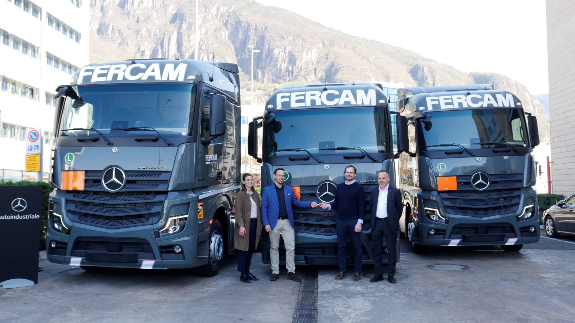 Fercam accoglie 50 Mercedes Actros alimentati a HVO | Vado e Torno Web