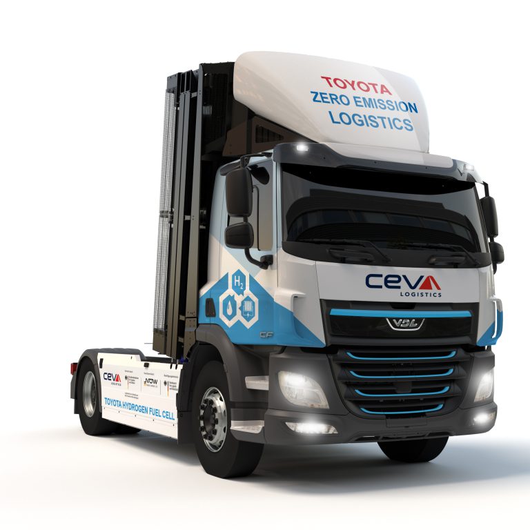 CEVA Logistics testerà un camion a celle a combustibile Toyota