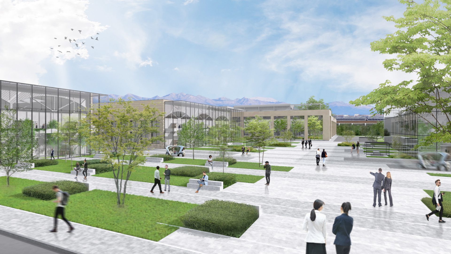 Il nuovo grEEn-campus Stellantis a Mirafiori | Vado e Torno Web