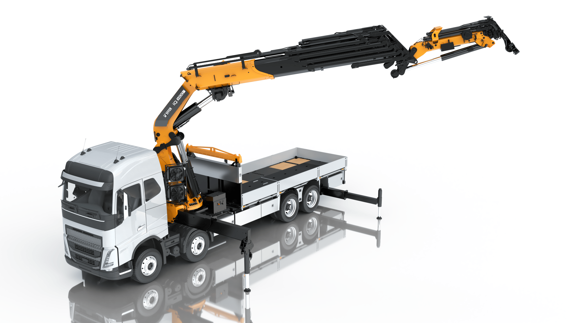 Attrezzature, alla scoperta di EFFER iQ.1400 HP, la nuova gru ad alte ...