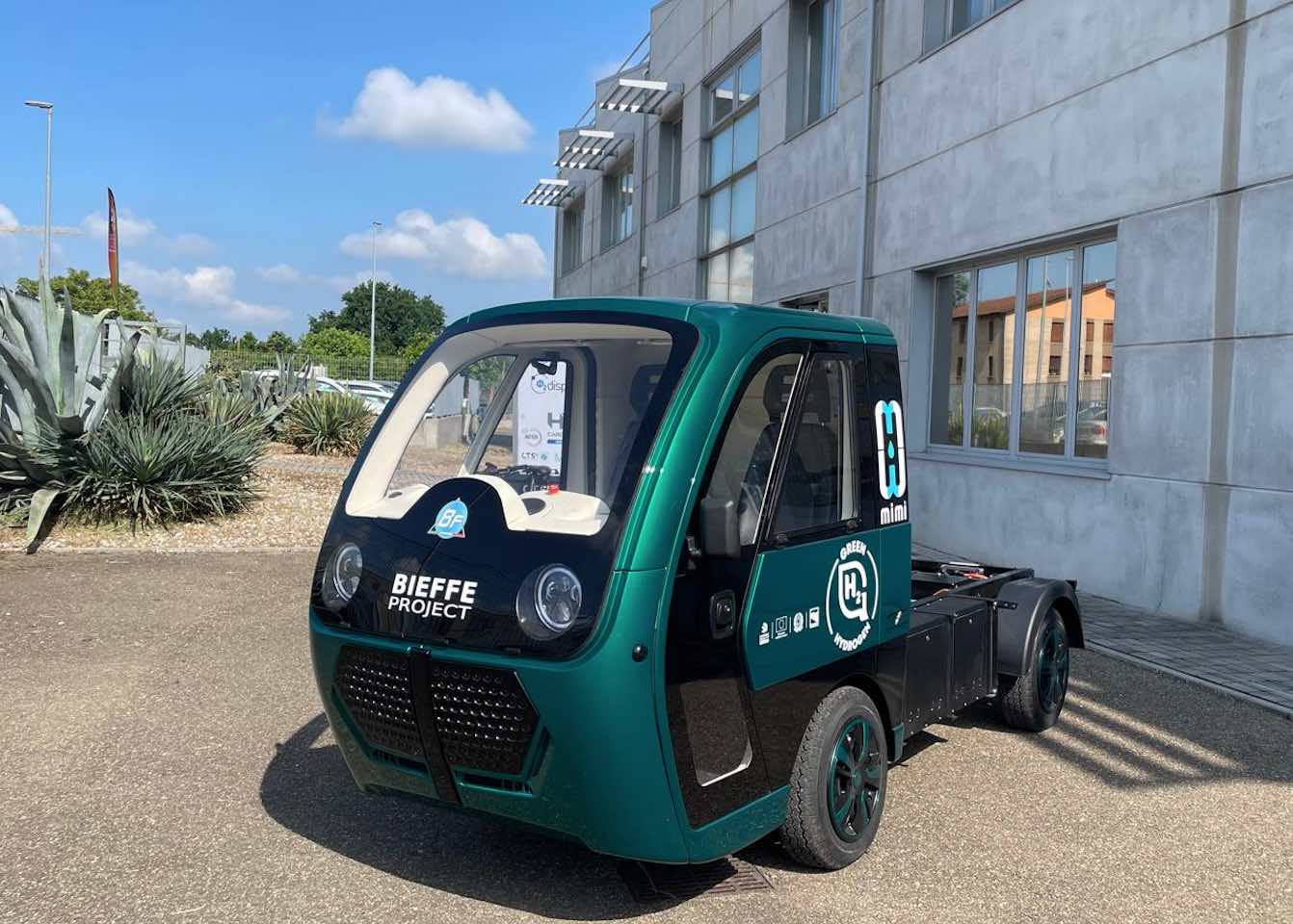 Bieffe Project presenta l'eco-truck a idrogeno Mimì | Vado e Torno Web